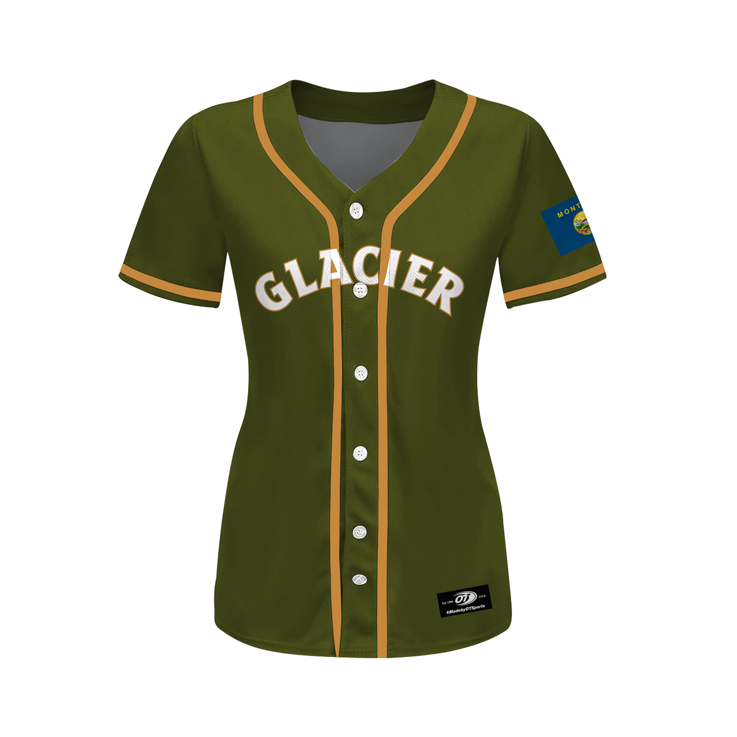 Ladies Jersey - Rifle Green | Glacier Range Riders Mercantile